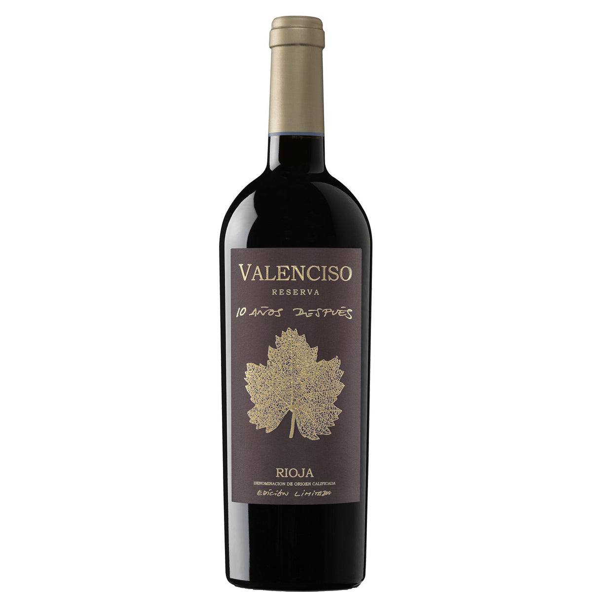 Valenciso Rioja Reserva 10 Años Después 2012
