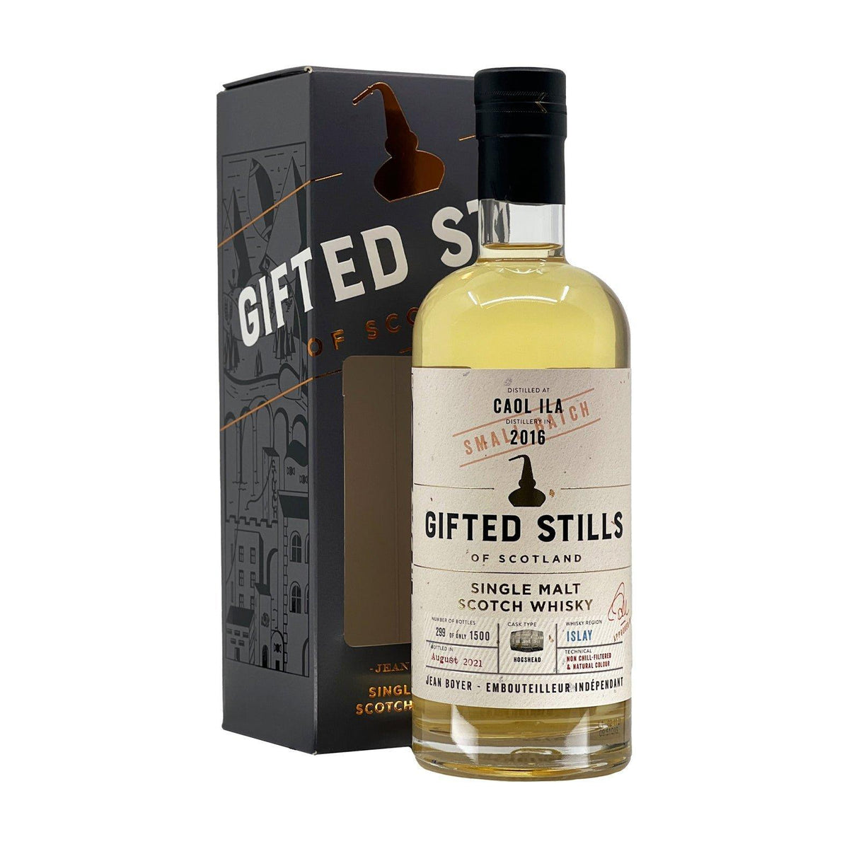 Jean Boyer Coal Ila Distillery 2016 Single Malt Bourbon Barrel 43% 700