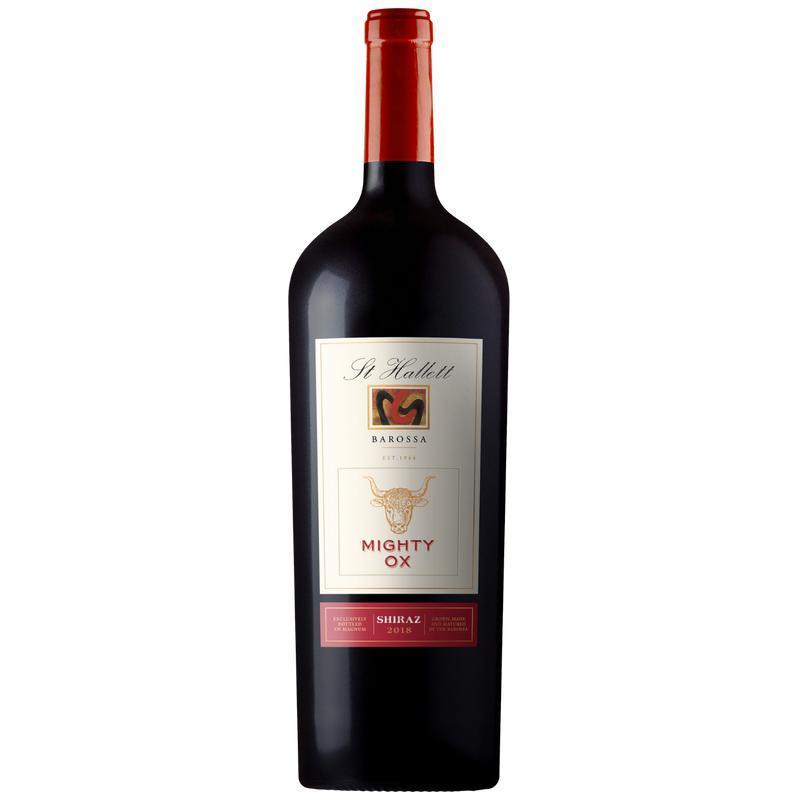 St Hallett Mighty Ox Shiraz 2018 1.5L